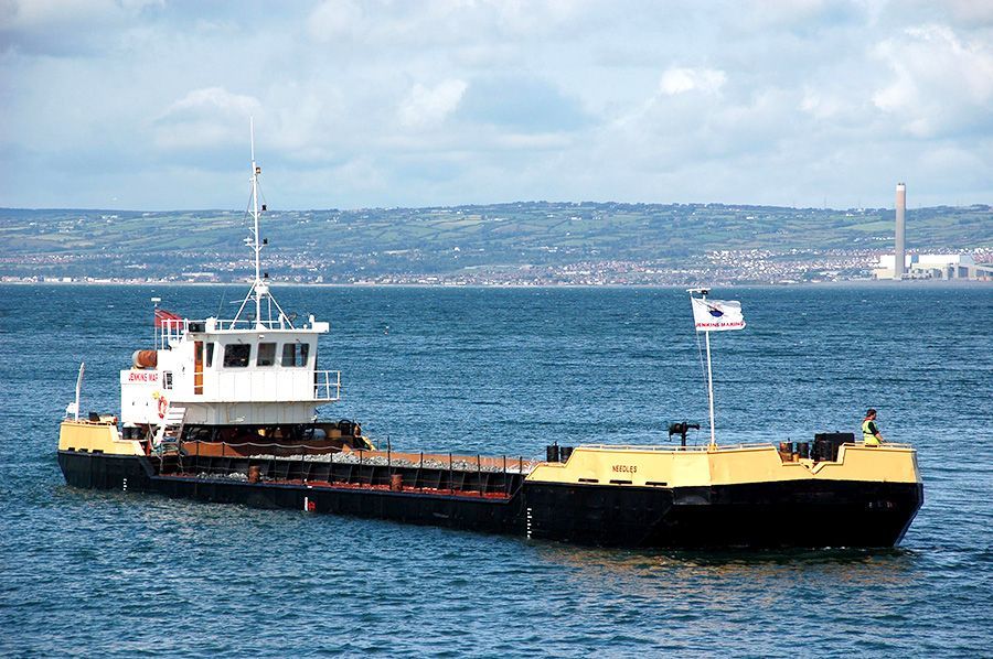 JML36 Swim-ended Flat Top Deck Cargo Barge - Jenkins Marine