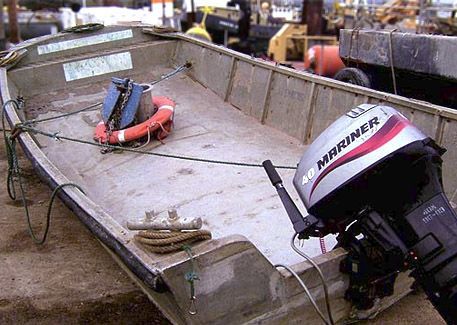 Alu Dory 5m Aluminium Dory Workboat - Jenkins Marine