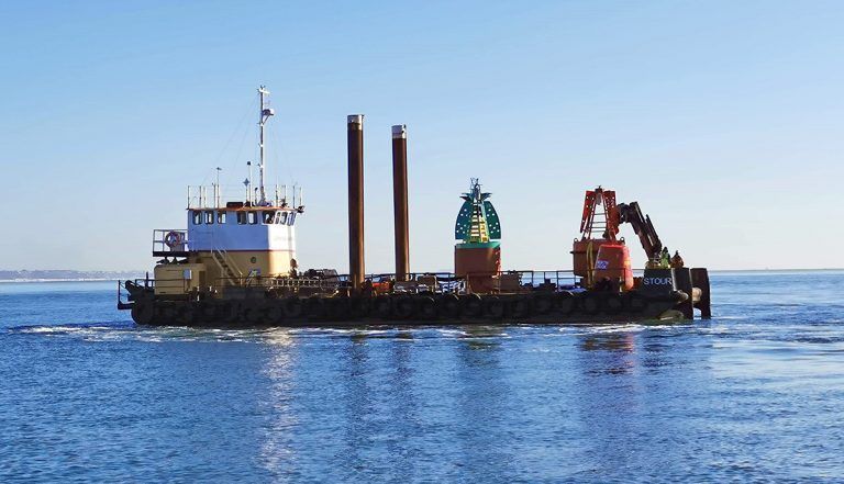 Navigation markers in this season… - Jenkins Marine