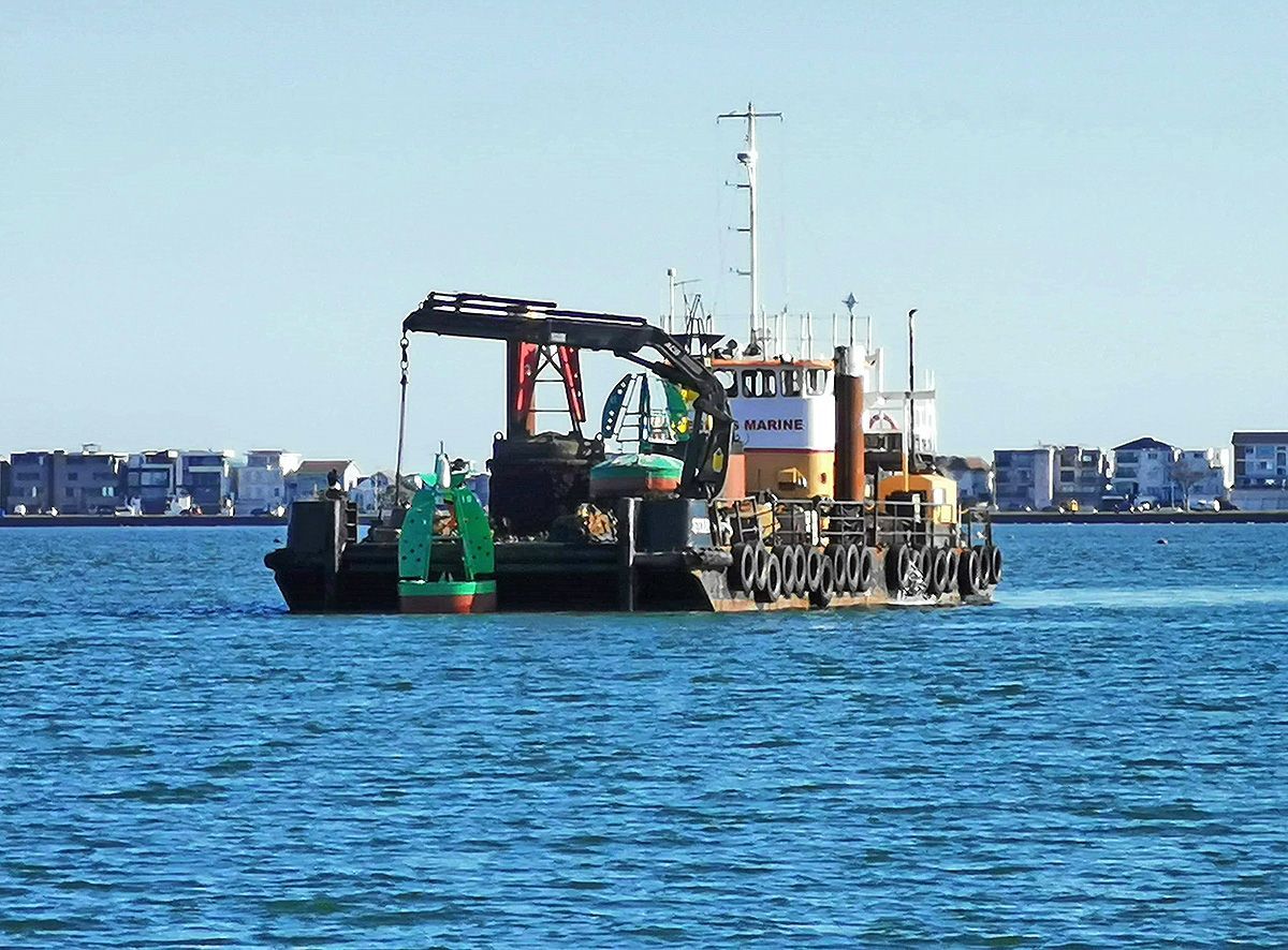 Navigation markers in this season… - Jenkins Marine