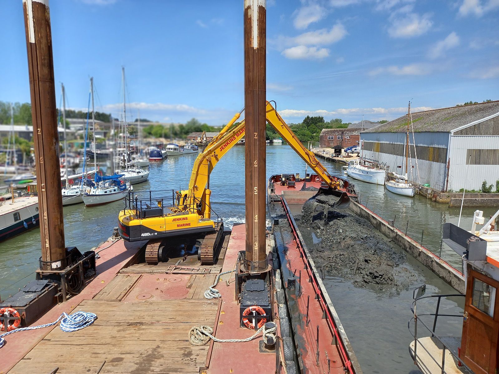 Dredging the Medina - Jenkins Marine