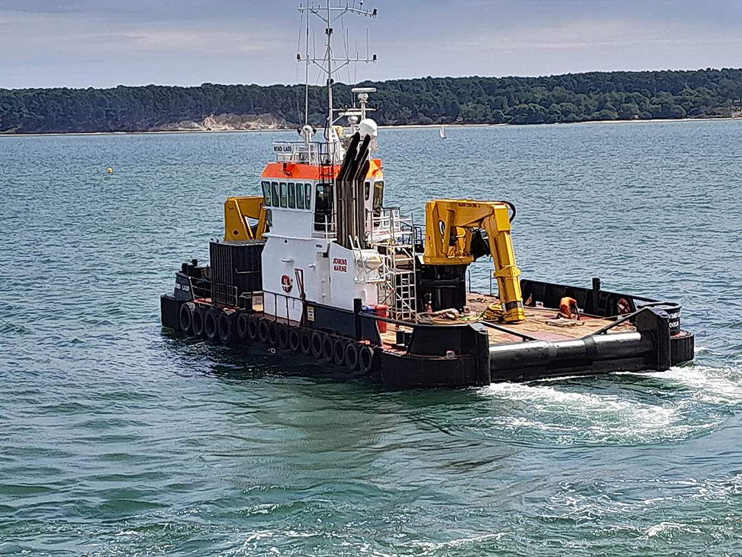 Wind Lass and DMS Condor Make Landfall - Jenkins Marine