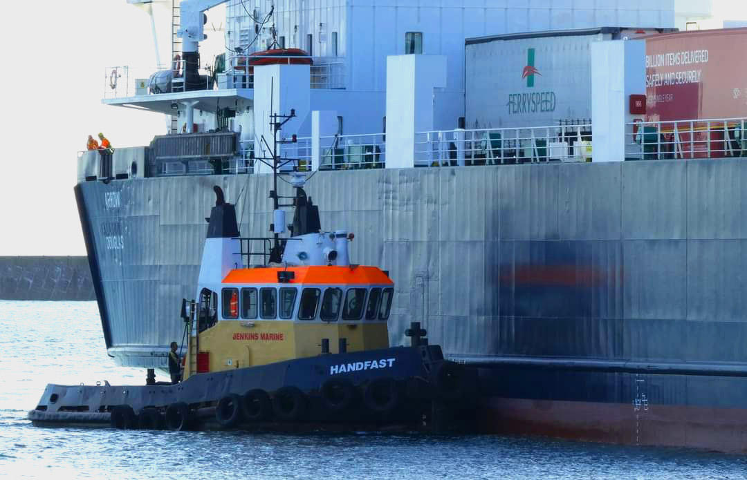 Tugboat Handfast Back In Jersey - Jenkins Marine