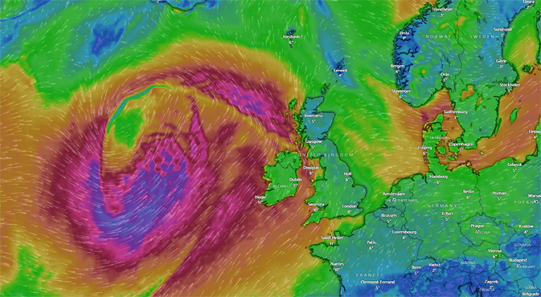 Stormy Weather - DMS Condor Guides the Way. - Jenkins Marine