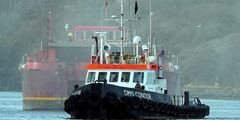 Stormy Weather - DMS Condor Guides the Way. - Jenkins Marine