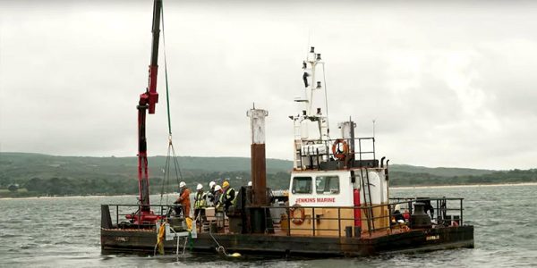 Utility Vessel Buffalo Helps Uncover England's Oldest Shipwreck